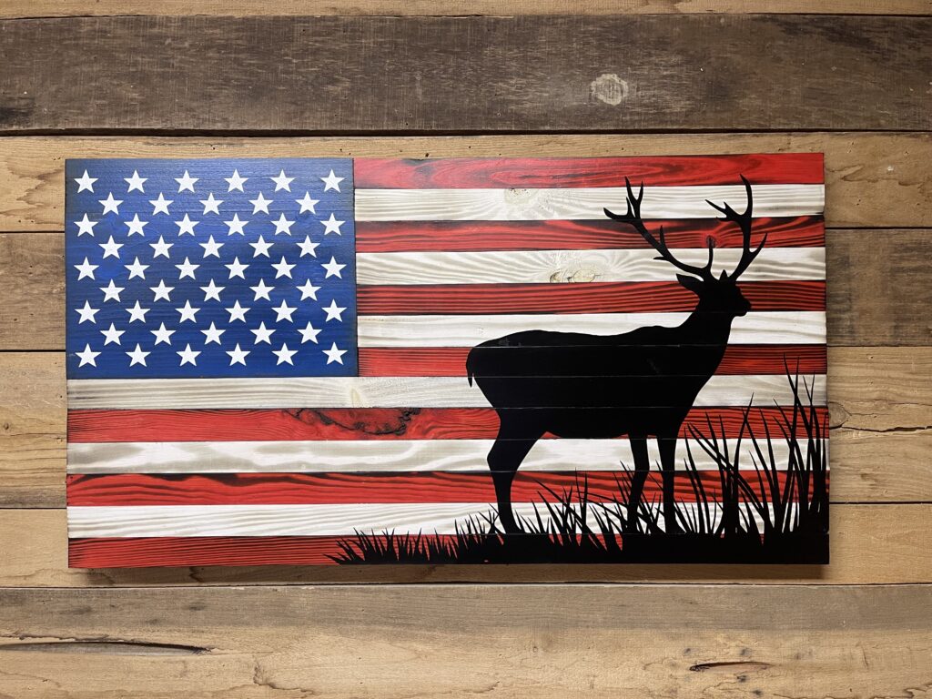 The Buck – Your American Flag Store – Wooden American Flags – American Made