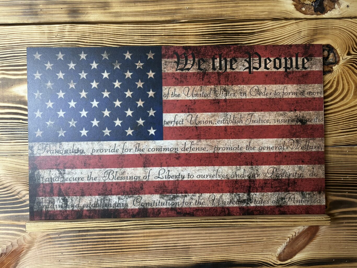 We the People Prints – Your American Flag Store – Wooden American Flags ...