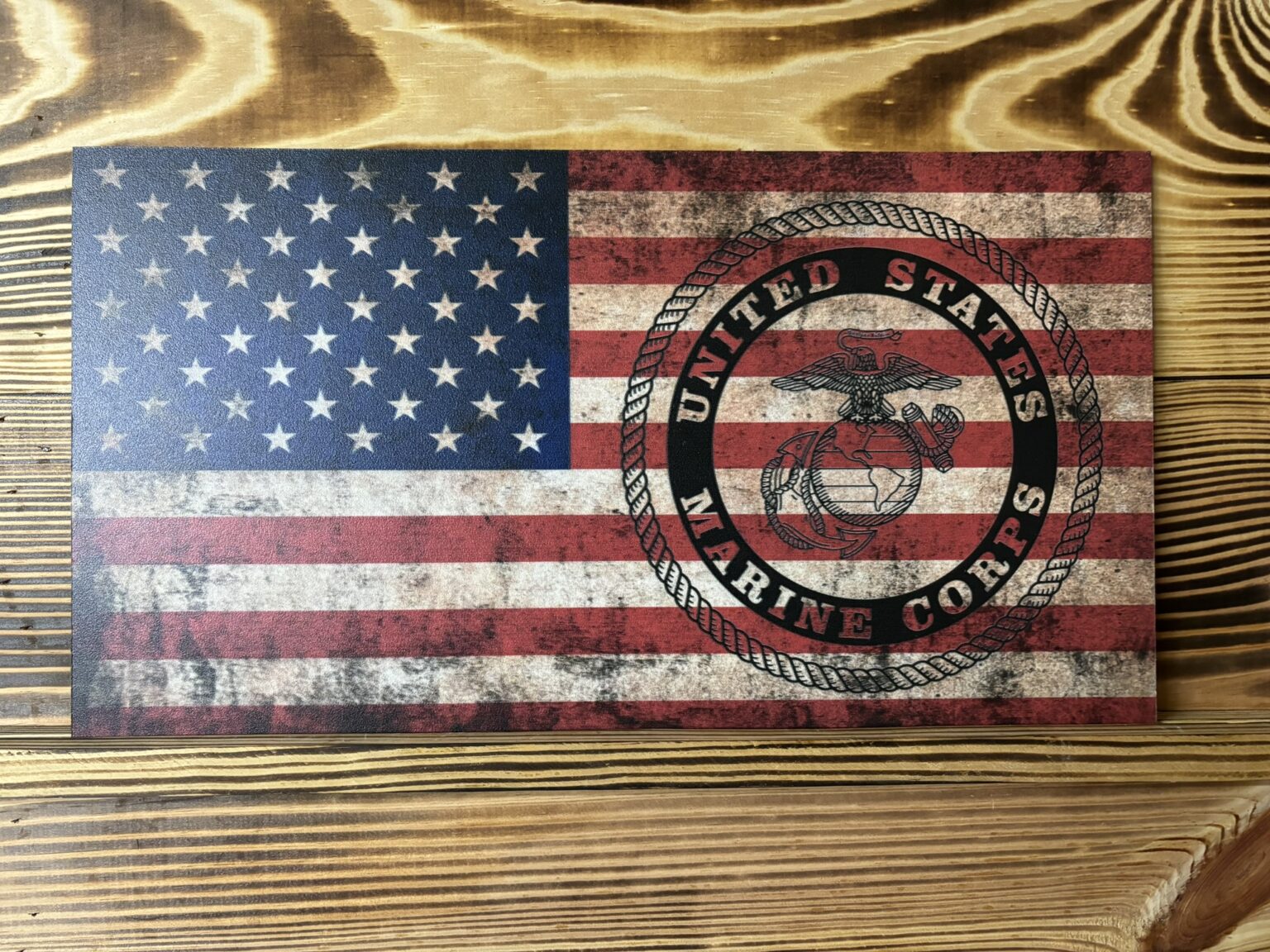 Composite American Flag Prints – Your American Flag Store – Wooden ...
