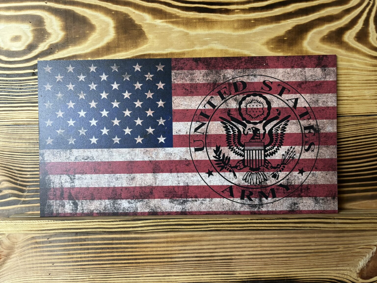Composite American Flag Prints – Your American Flag Store – Wooden ...